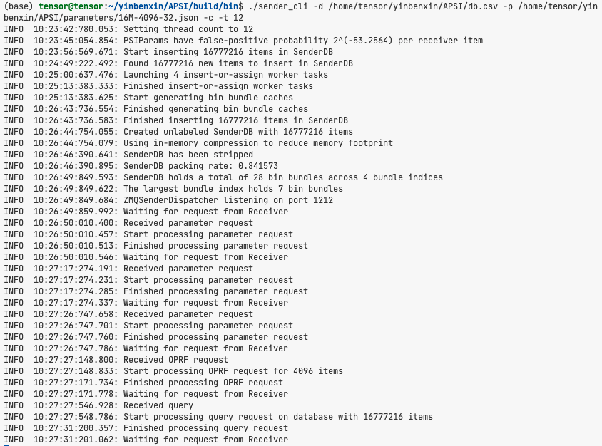 APSI 安装及测试_apsi python-CSDN博客