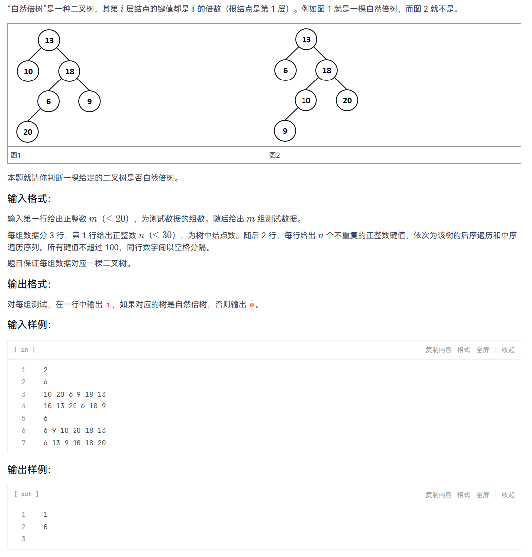 2026天梯赛模拟赛 L2-3 自然倍树java-CSDN博客