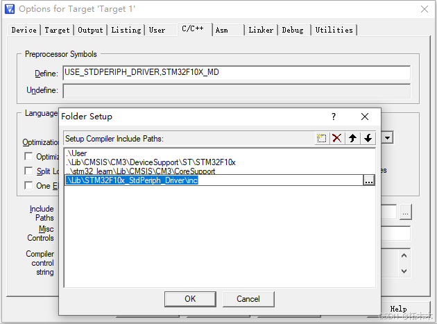 使用STM32单片机的Keil4应该如何设置_keil4 stm32-CSDN博客