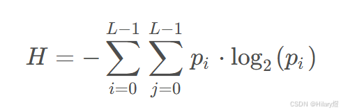 Entropy二维熵（学习笔记）-CSDN博客
