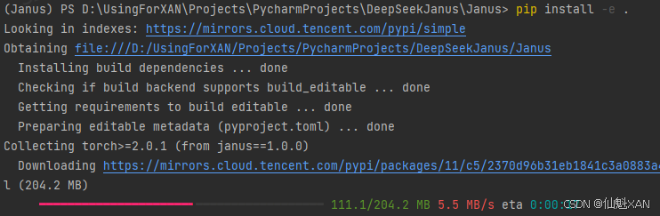 Python 【大模型】之 Deepseek 多模态 Janus 【图生文】【文生图】本地部署/代码调用 的简单整理_本地部署 janus-CSDN博客