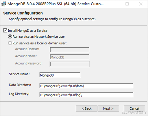 Windows下安装MongoDB_mongod在windows 2012-CSDN博客