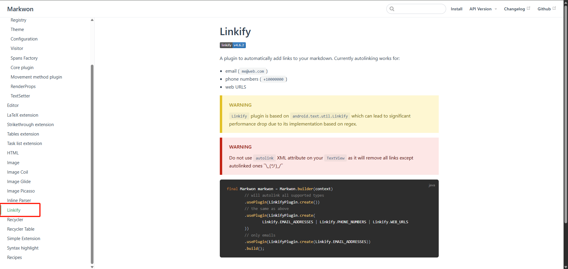 Android Markdown View 推荐 -- Markwon_android markwon-CSDN博客