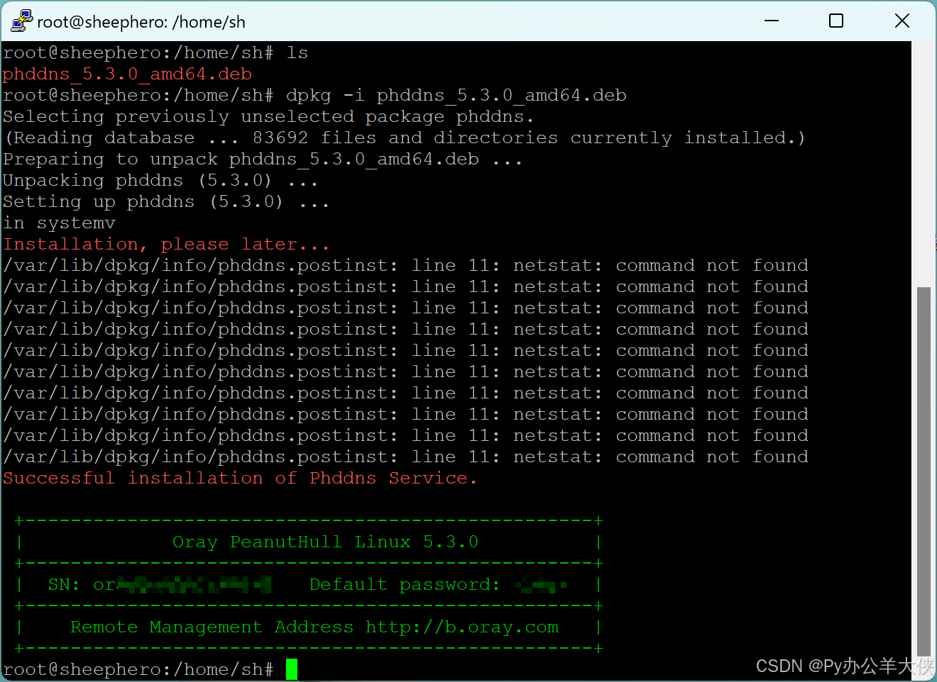 花生壳内网穿透 Putty 远程连接Ubuntu Server 24 服务器研发笔记_内网穿透 ubuntu24-CSDN博客