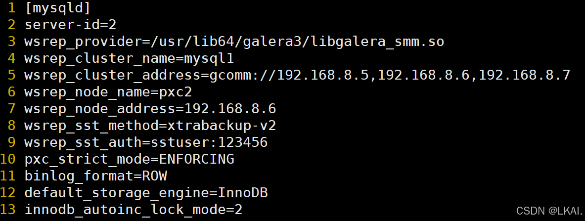 PXC集群部署_pxc部署-CSDN博客