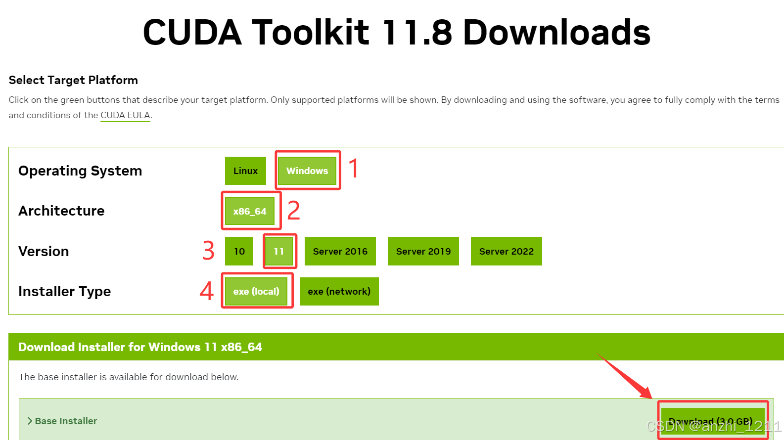 适合小白的超详细配置CUDA、torch教程（适用于YOLO系列、Unet、PIDNet等模型）（超详细）（GPU版本）_torch cuda-CSDN博客