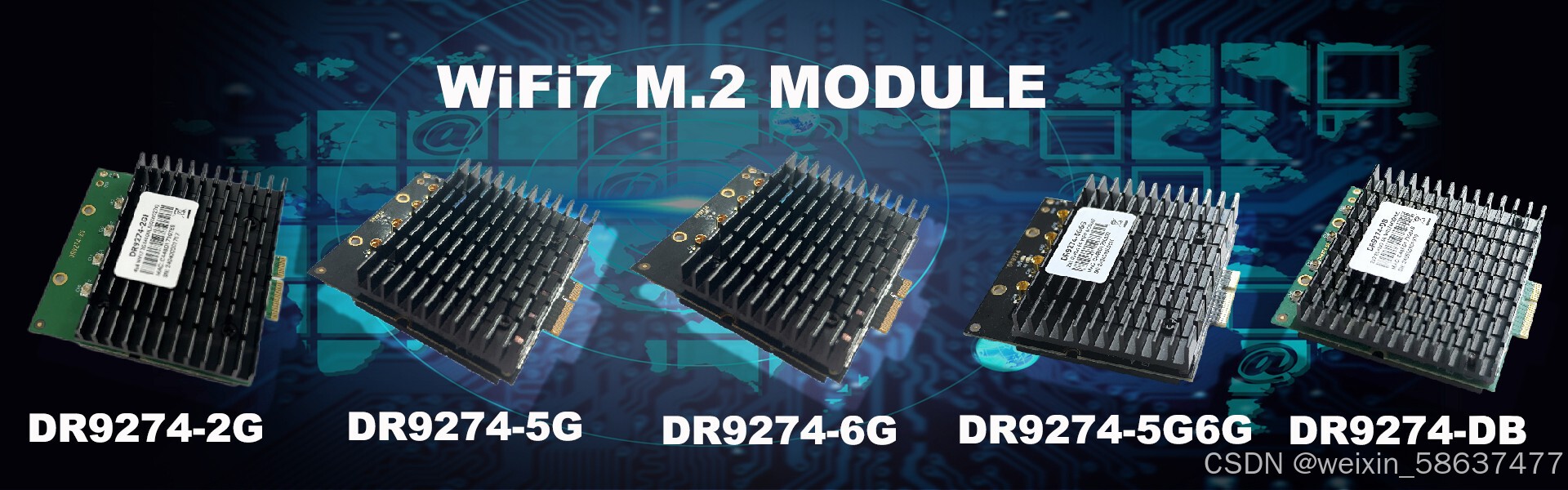 Wallystech‘s QCN9274 and QCN6274 network cards with WiFi 7 chips-CSDN博客