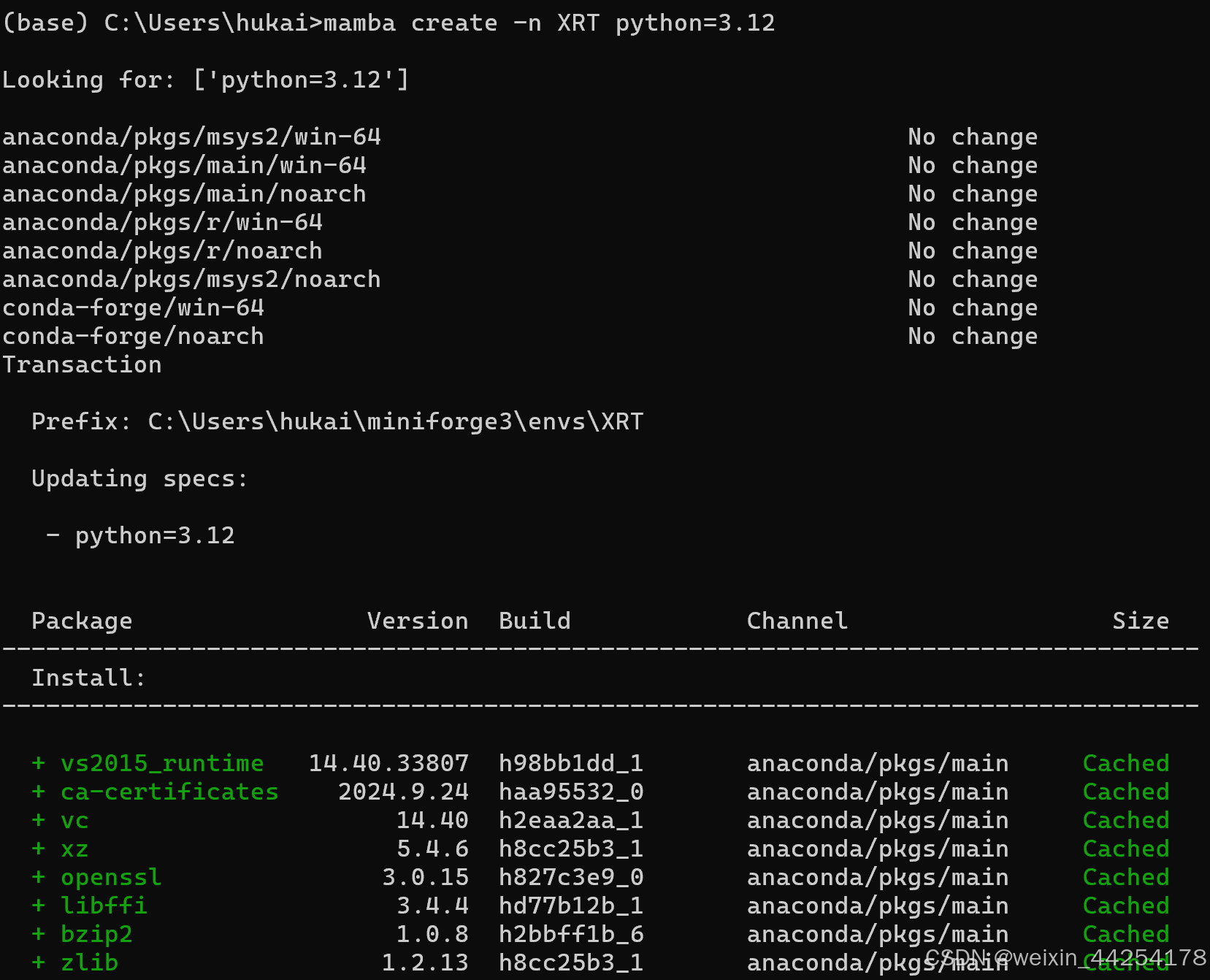 Miniforge环境_miniforge创建环境-CSDN博客