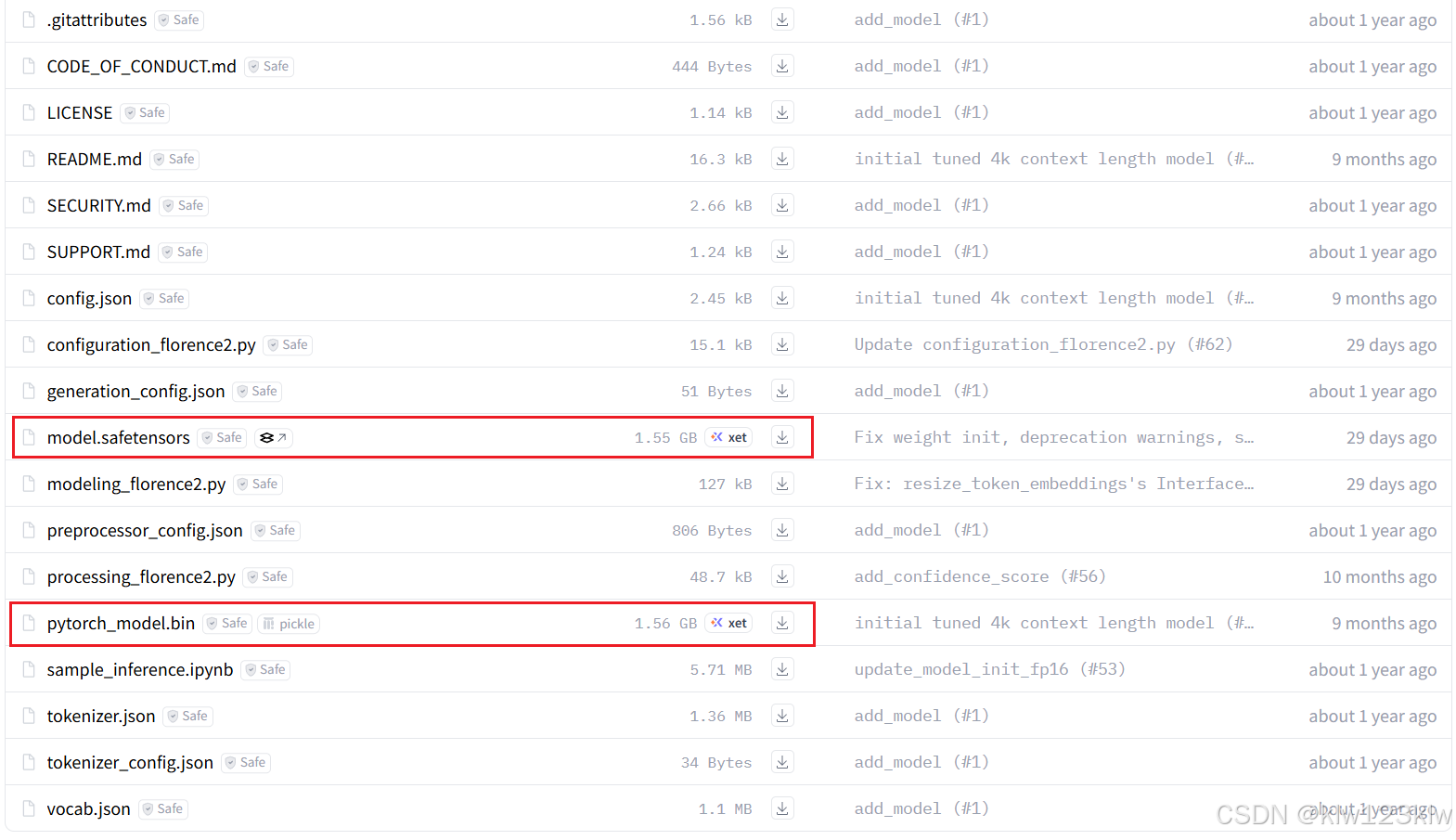 解决florence运行官方示例报SafetensorError: Error while deserializing header: header too large_xinference ...