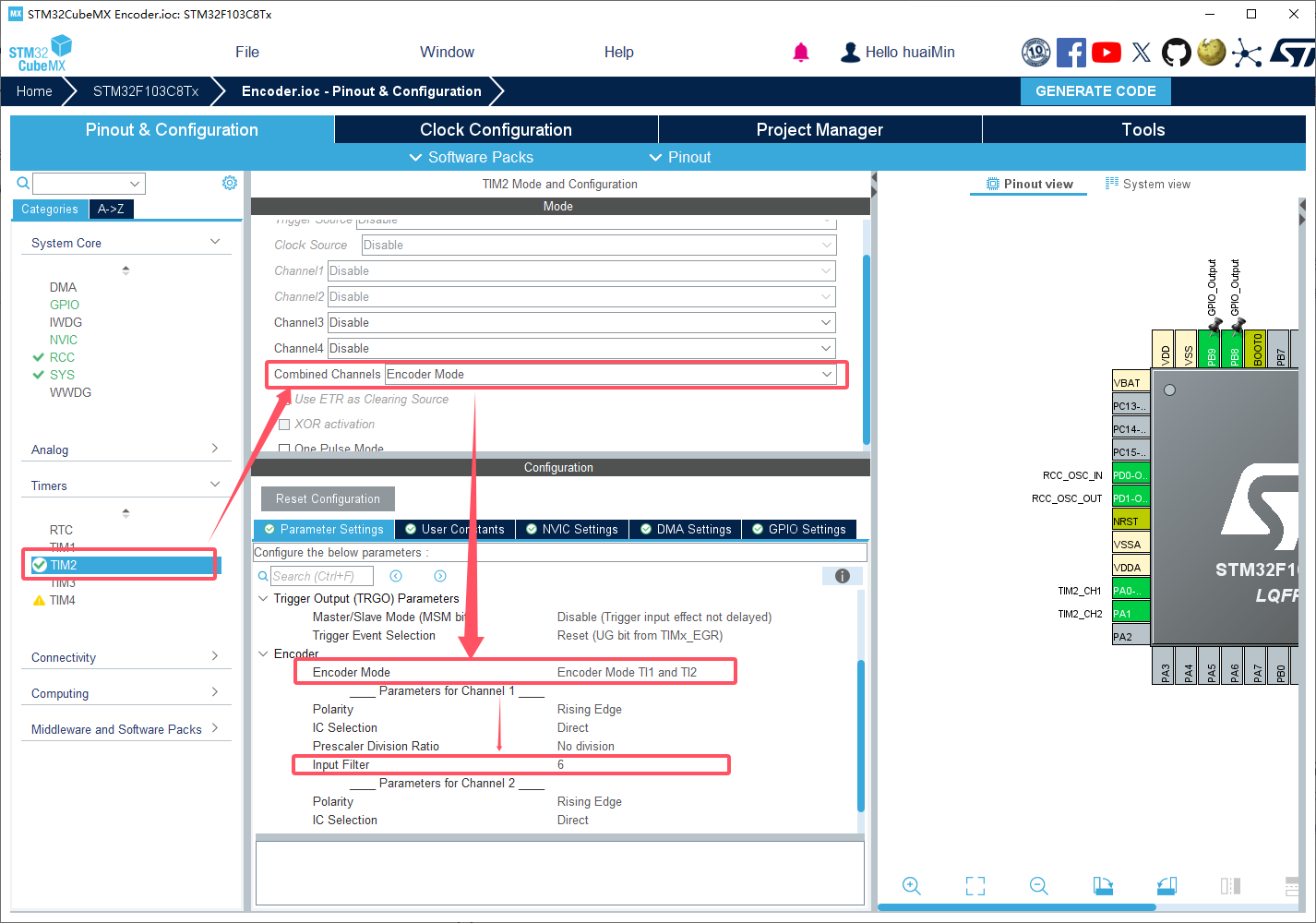 旋转编码器(EC11)实现0.1值步进并通过OLED显示_stm32 ec11-CSDN博客