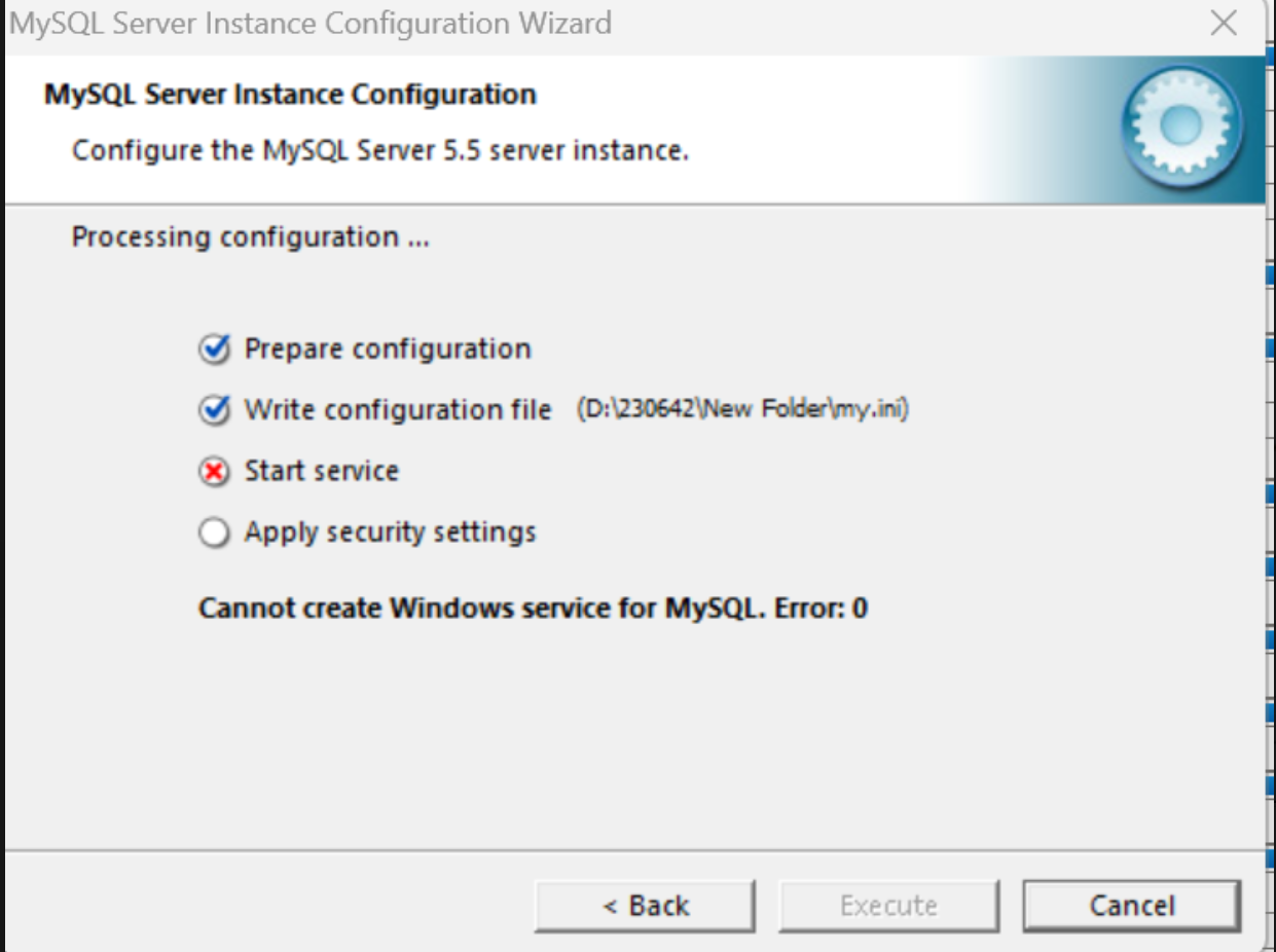 mysql安装最后一步老是Start service 这一步卡住了_mysql安装卡在启动服务-CSDN博客