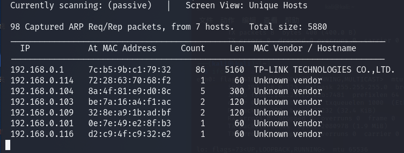 每日kali小工具——netdiscover-CSDN博客
