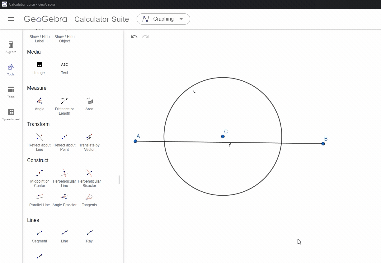 【基础篇】GeoGebra工具系列_交点(Intersect)_geogebra怎么显示交点-CSDN博客