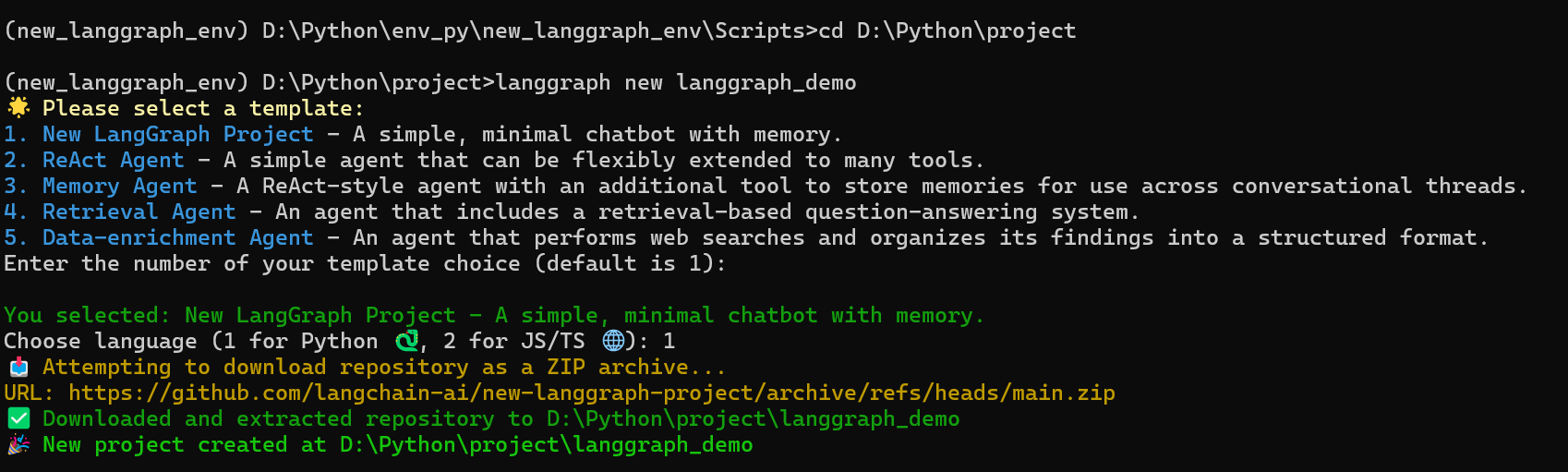 LangGraph本地服务安装和使用步骤_langgraph安装-CSDN博客
