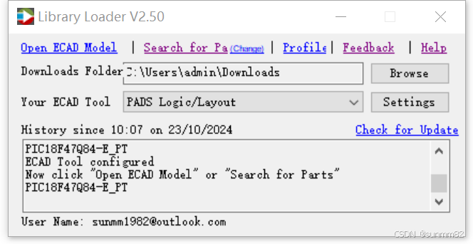 使用网上免费封装库软件：SamacSys-CSDN博客