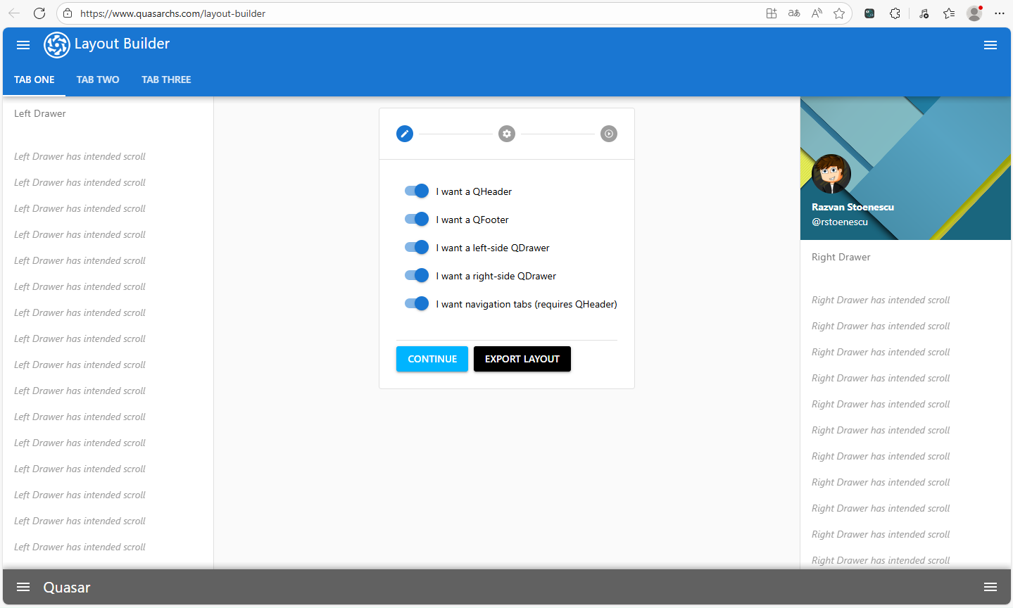 Quasar入门 4：布局页面 --Ryan-CSDN博客