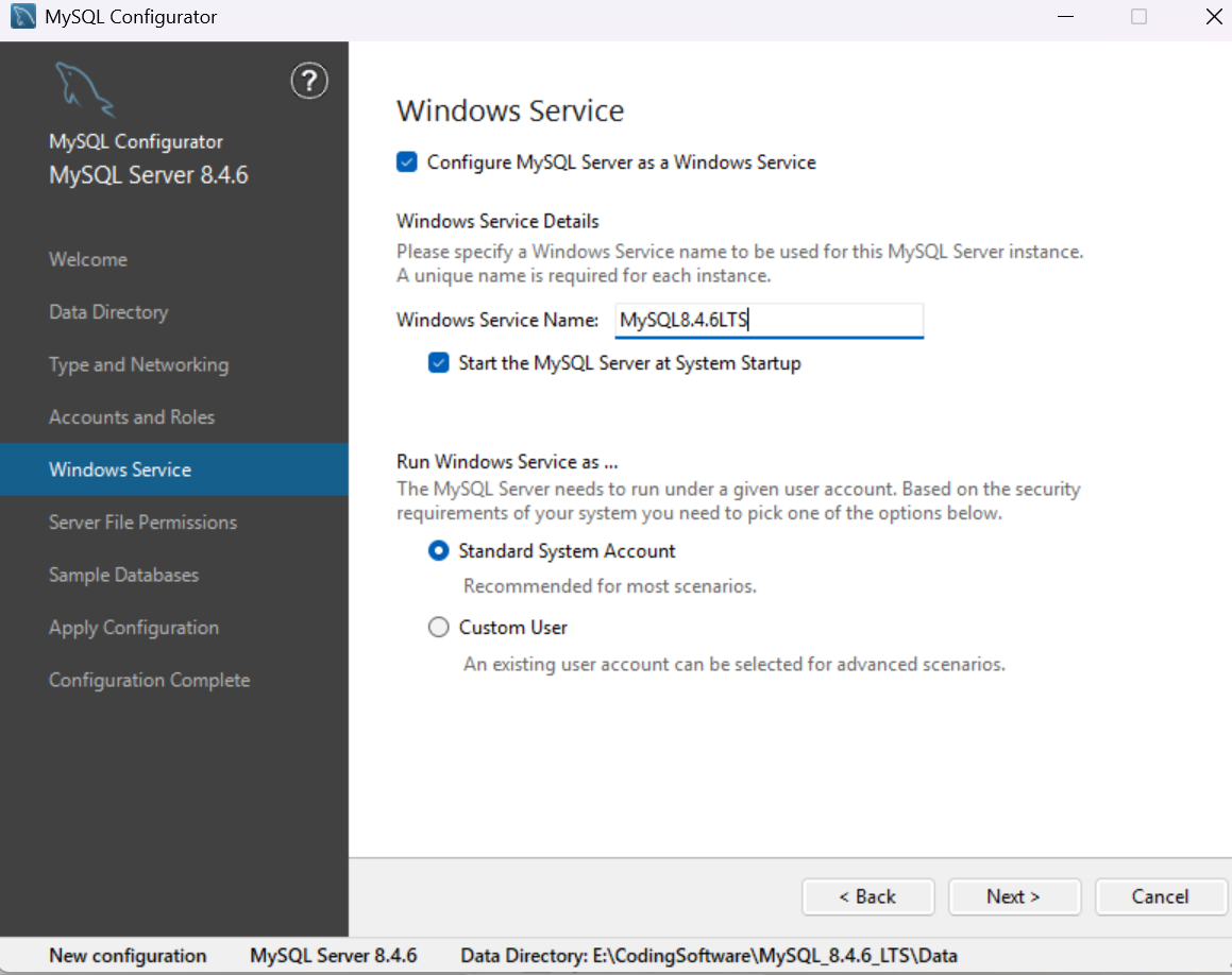 Windows系统MySQL数据库安装、配置和基本使用_mysql win-CSDN博客