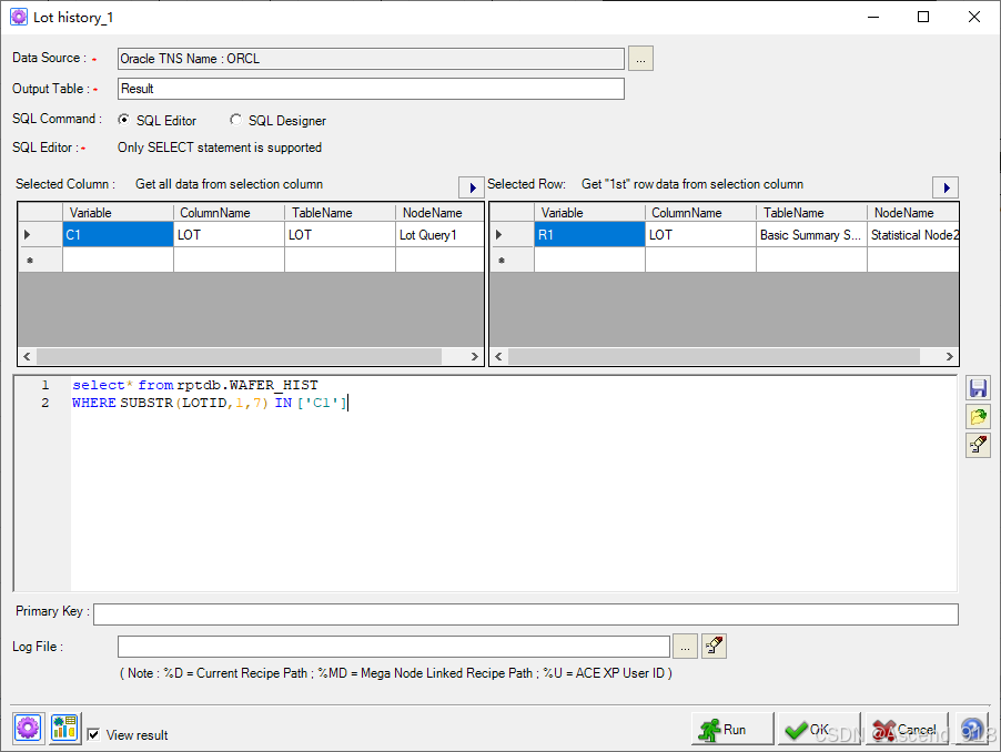 SQL Node:Lot History & 电性_怎么查lot history-CSDN博客