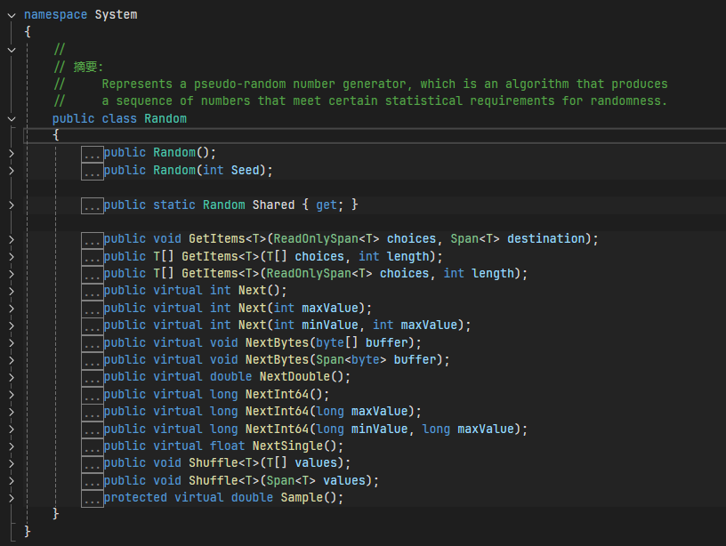 C# Random(随机数类)-CSDN博客