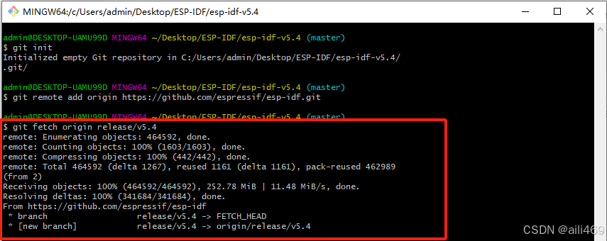 git 拉取esp32指定分支_esp32 对 git 的要求-CSDN博客