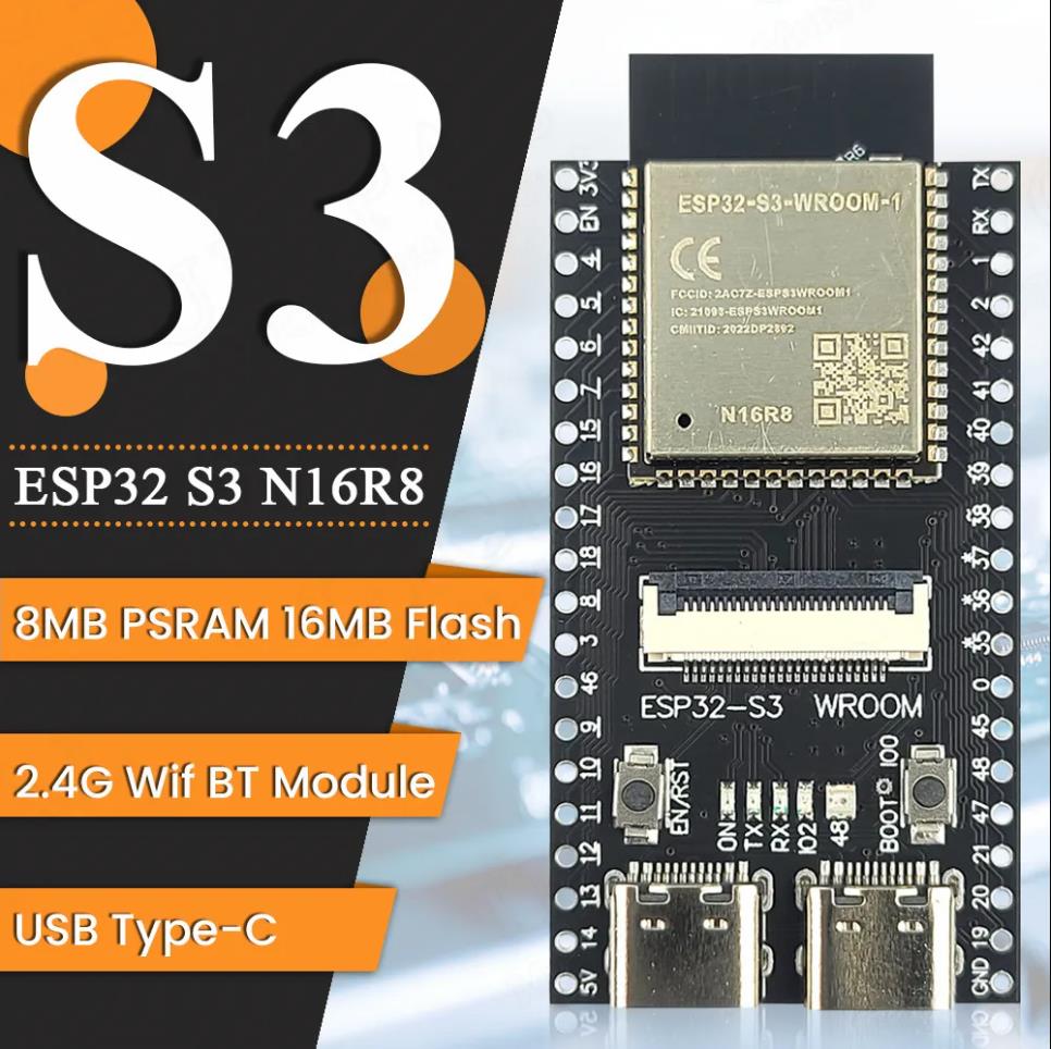ESP32S3-CAM高清大图 ESP32-S3-CAM引脚图 基于ESP32-S3-WROOM-N16R8模组，原设计为FREENOVE_esp32s3 cam 高清大图-CSDN博客