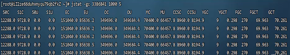jvm-自带jstat工具_jstat -gc命令-CSDN博客