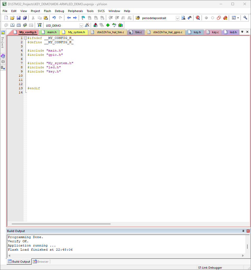 Stm32按键长按短按保姆级教程（hal库）以stm32h7vbt6为例stm32 按键长按短按 Csdn博客
