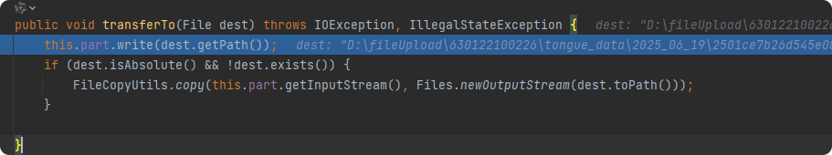 MultipartFile调用transferTo方法之后getInputStream报错_multipartfile ...