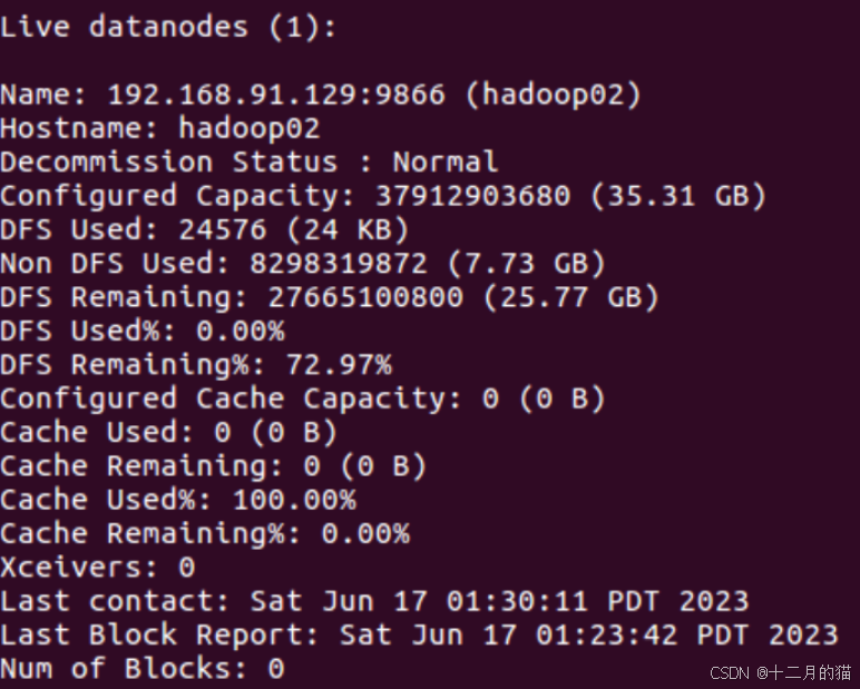 【一篇搞定配置】如何在Ubuntu上安装配置Hadoop集群_ubuntu安装hadoop-CSDN博客