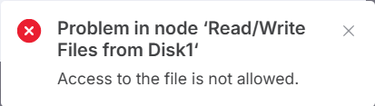 关于n8n中使用ReadWrite Files from Disk节点在加载数据过程中出现Access to the file is not allowed的问题_n8n read-CSDN博客