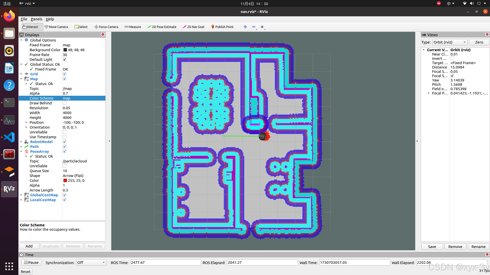 【代价地图Costmap&代价地图参数设置】-CSDN博客