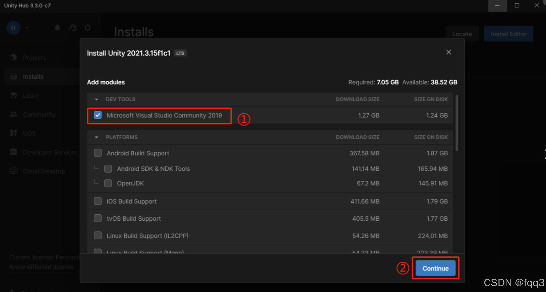 已经安装visual studio再安装unity-CSDN博客