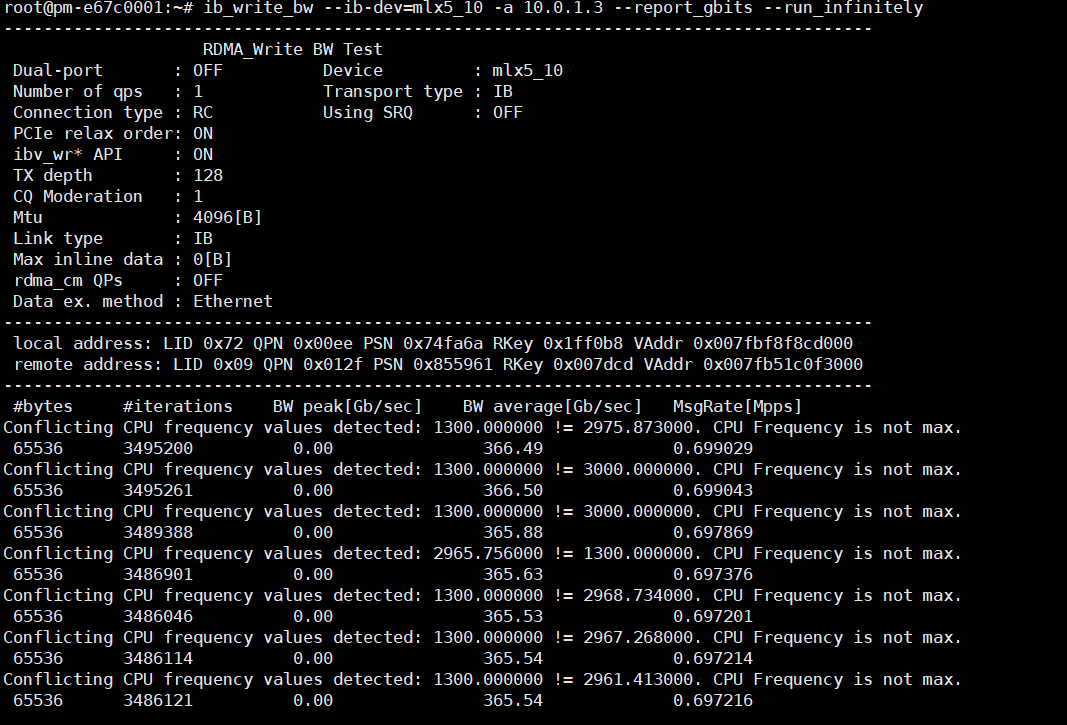 Infiniband写入带宽对RDMA网络的基准测试方法_ib网络测试-CSDN博客