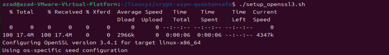 使用 OpenSSL 和 Open Quantum Safe 项目在 C 语言中开发 Post Quantum TLS 服务器/客户端 _openssl 3.5 抗量子tls-CSDN博客