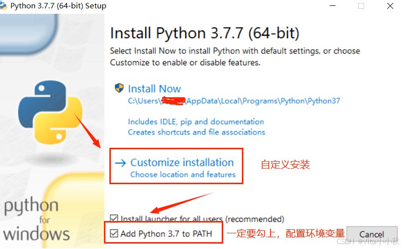 Python解释器的安装_python解释器3.7-CSDN博客