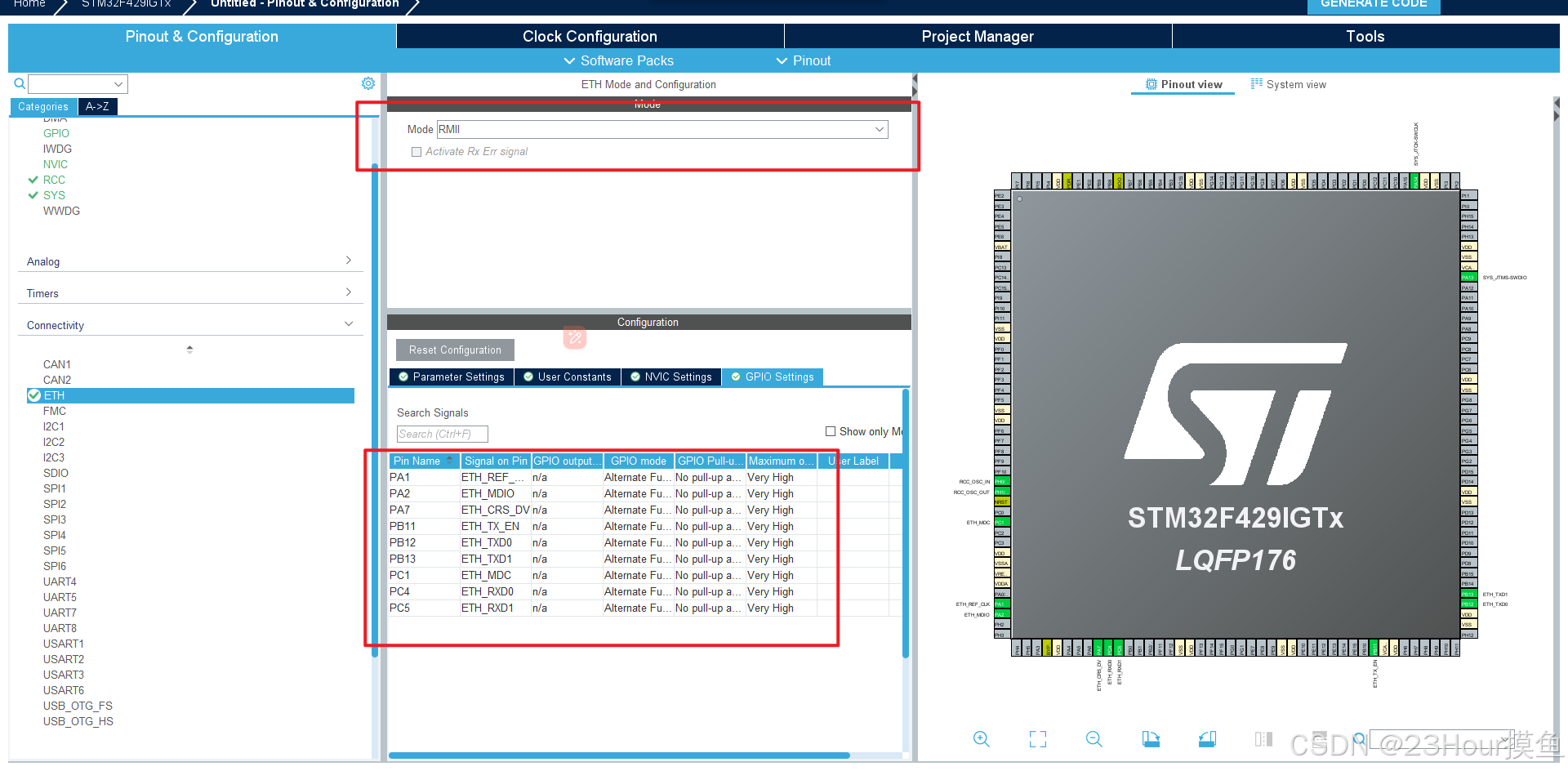 关于STM32F429+STM32CubeMx 6.12 + LWIP实现TCP/UDP通讯_stm32cubemx lwip-CSDN博客