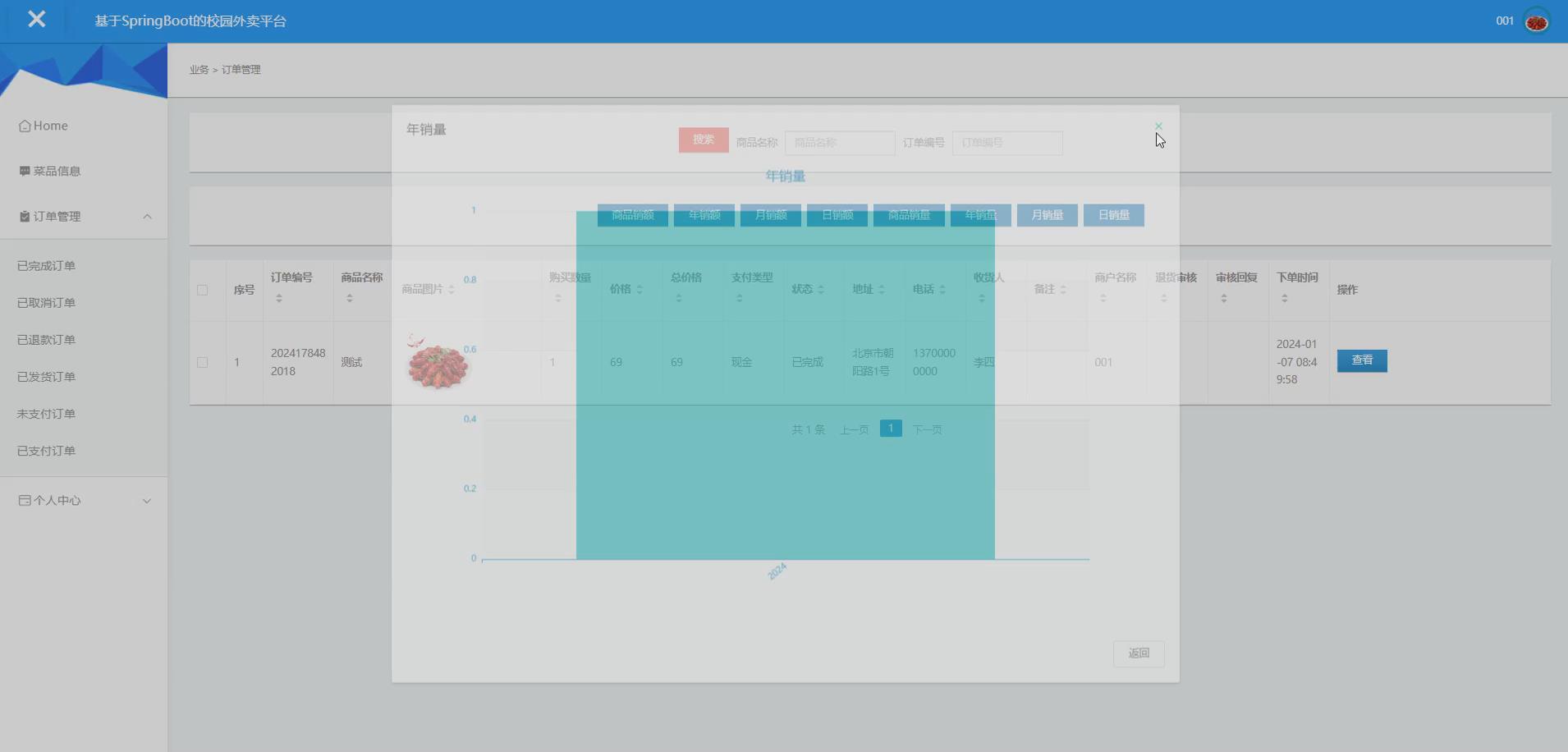 python基于vue的校园外卖平台django flask pycharm-CSDN博客