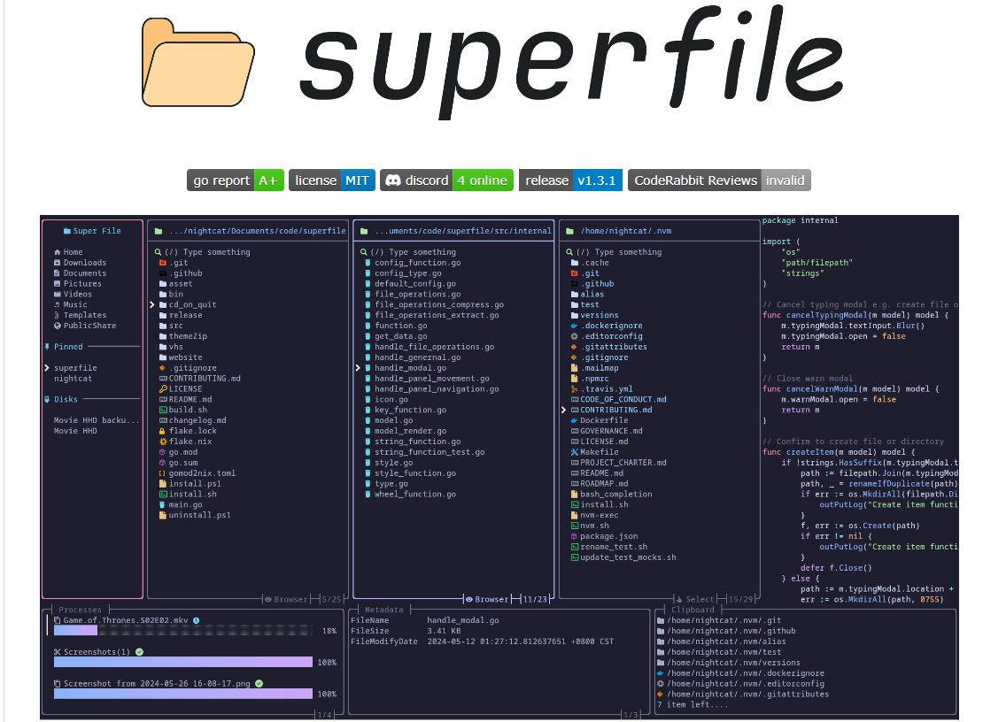 超级文件管理神器_superfile怎样安装-CSDN博客