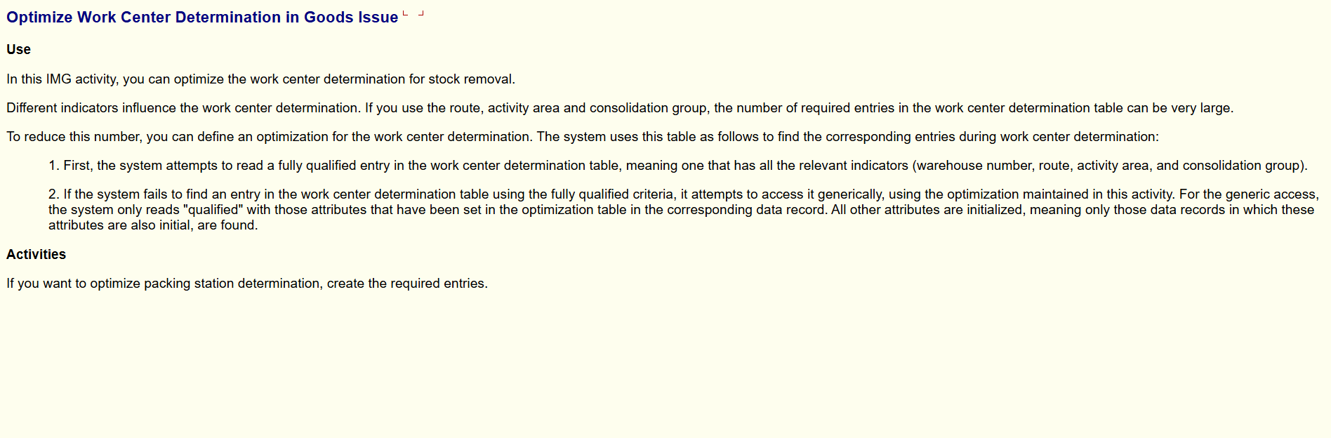 SAP EWM后台配置研习之Work Center_sap work center link to person-CSDN博客