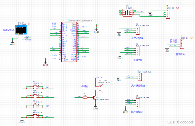 基于cubeMX的STM32F103C8T6的智能台灯设计_stm32智能台灯-CSDN博客