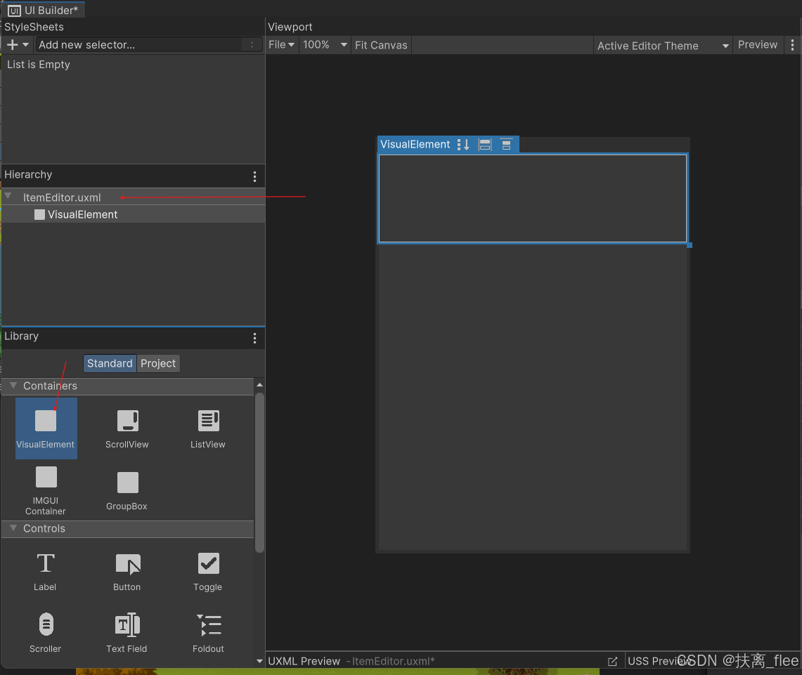 UI Toolkit以及UI Builder_uibuilder-CSDN博客