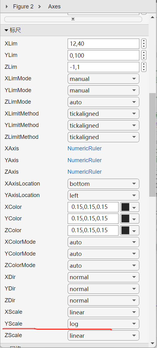 matlab的figure中plot的图直接编辑改为log坐标_matlab log坐标轴-CSDN博客