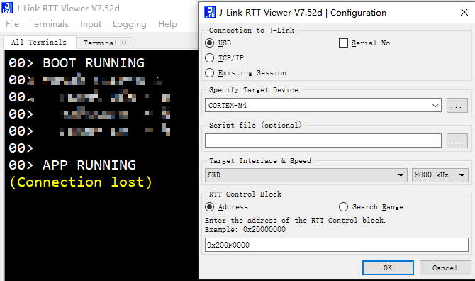 SEGGER_RTT 在Bootloader和APP中打印_segger打印-CSDN博客