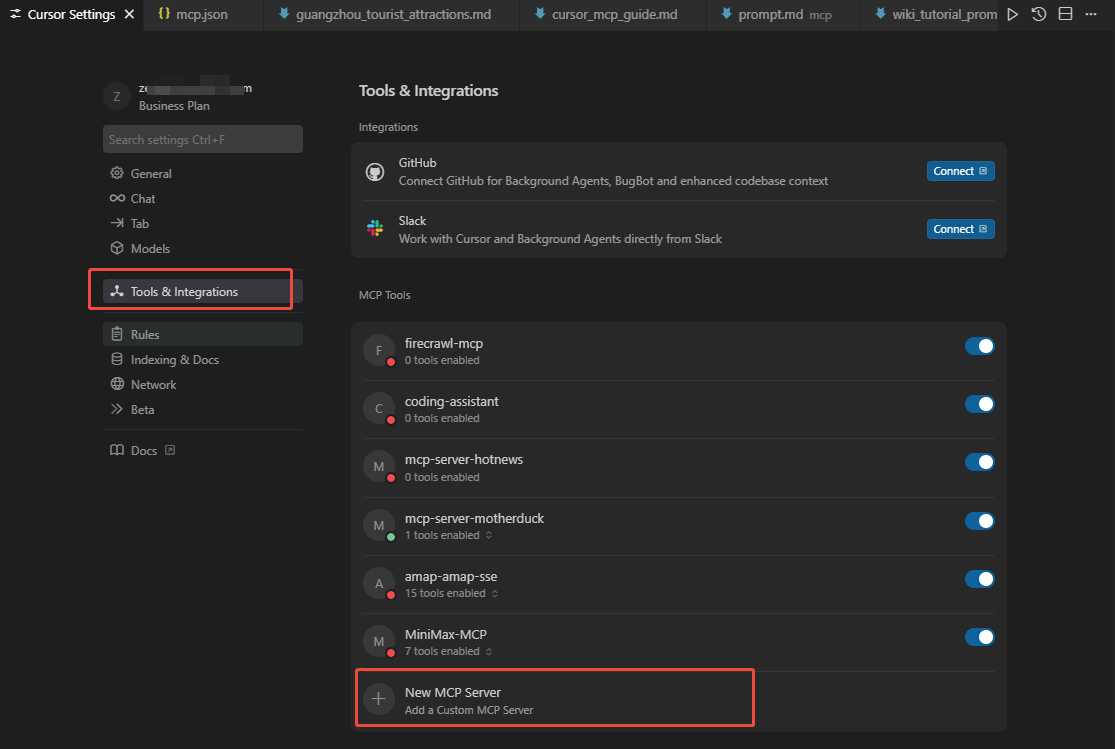 Cursor MCP实战：零代码用高德地图+MiniMax语音MCP高效完成私域旅游小助手页面_cursor run tool-CSDN博客