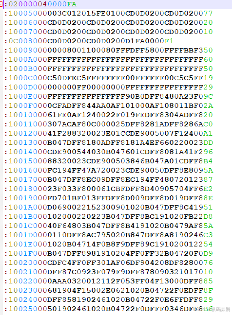 Python 合并多个HEX文件_python intelhex-CSDN博客