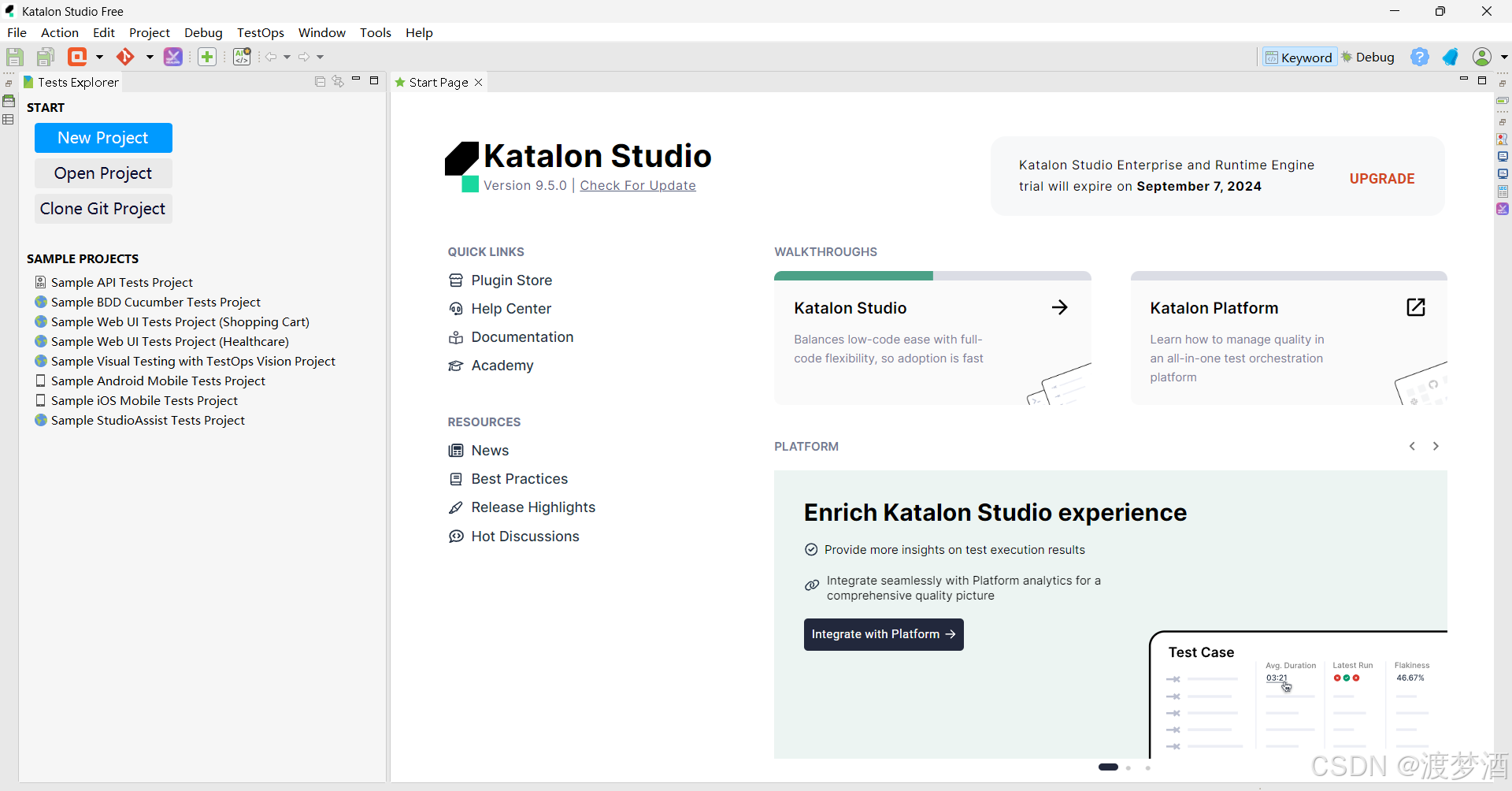 Katalon studio搭建过程中遇到的问题整理_katalon studio官网-CSDN博客