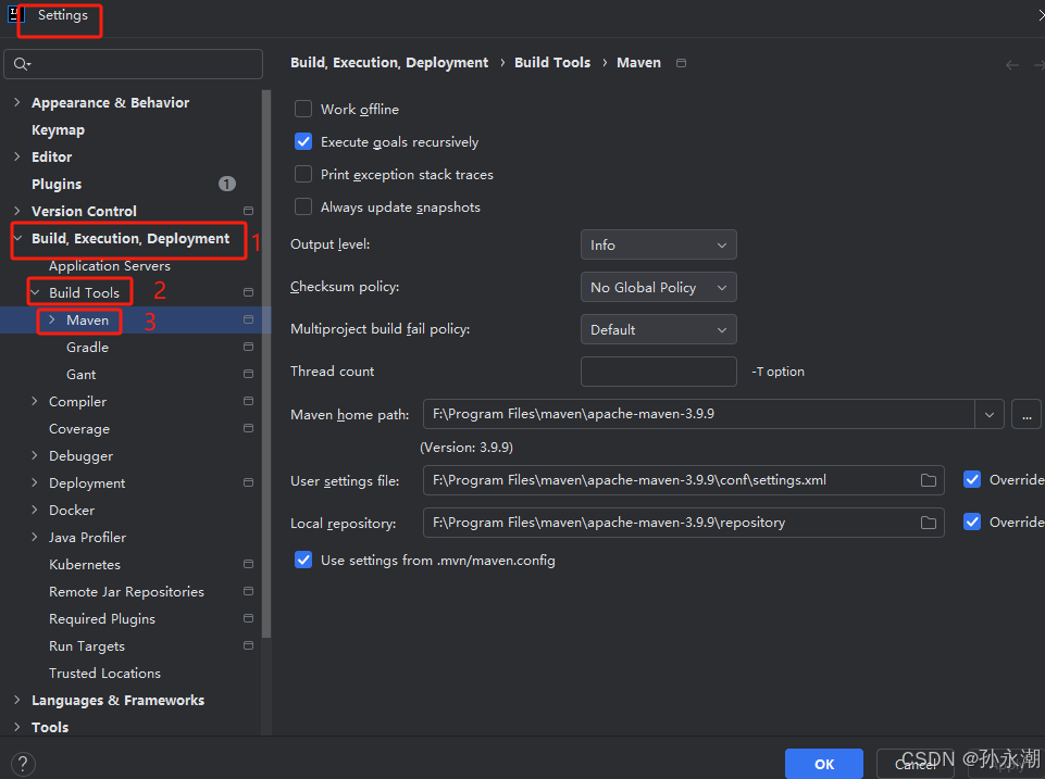 IDEA配置Maven_maven setting文件配置-CSDN博客