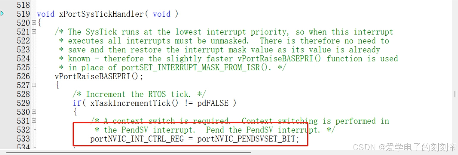 FreeRTOS核心：系统启动流程和任务切换、任务切换、SYSTICK-滴答定时器、PendSV-任务切换、SVC-系统底层_移植freertos , 系统的tick 怎么配置, 当前运行 ...