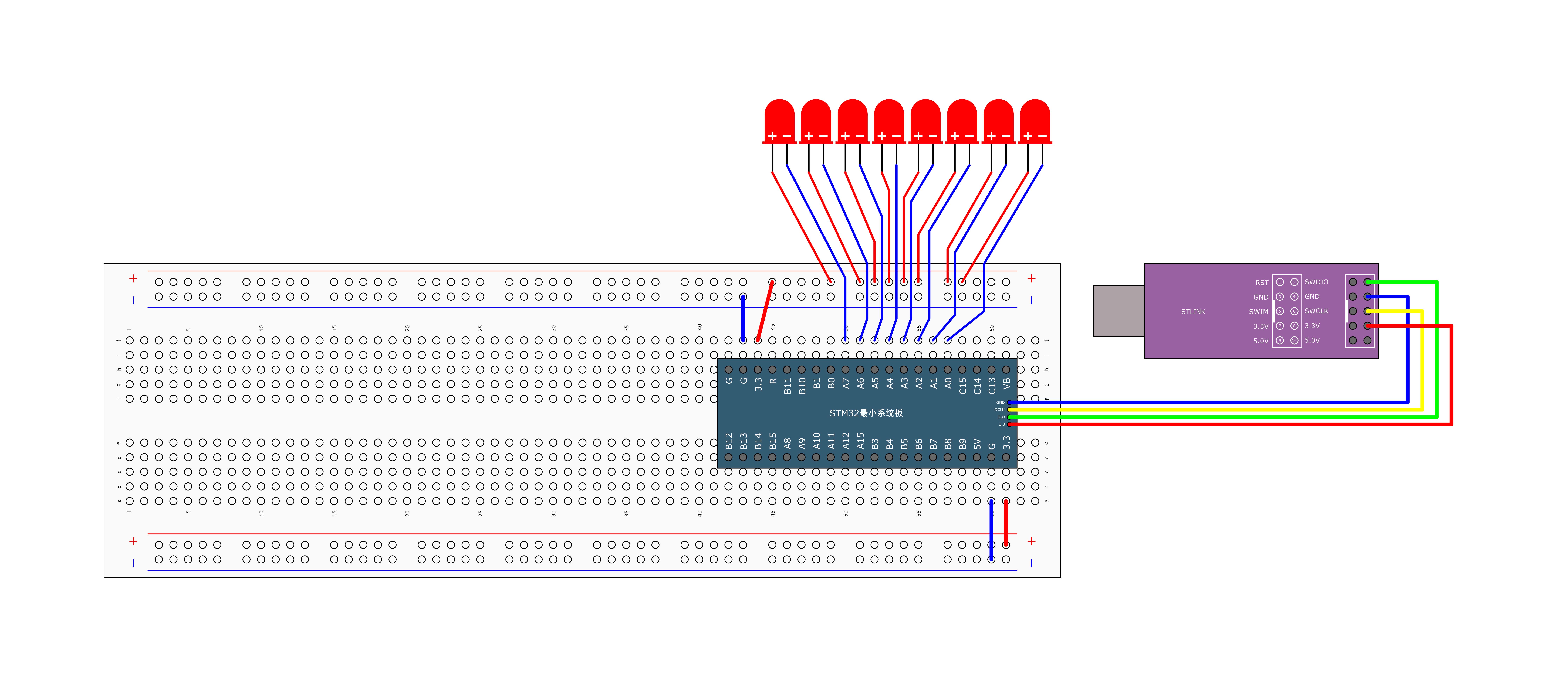“stm32f103入门实战：gpio控制实现经典流水灯附完整代码“（新手学习记录）stm32f103 Gpio灯 Csdn博客 