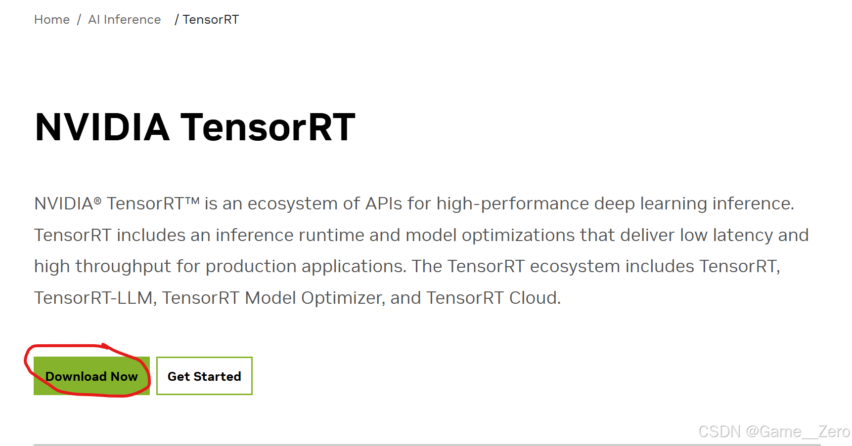 TensorRT python Windows 下载安装_tensorrt下载-CSDN博客
